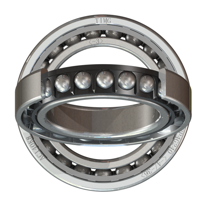 Angular contact ball bearing for Spindle-7012 series-18000rpm-25 samll ...